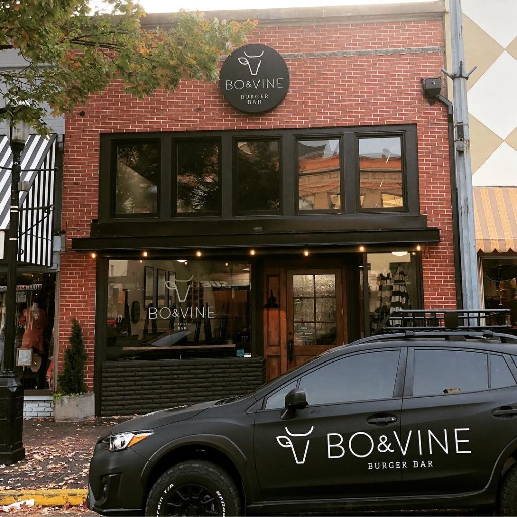 Bo & Vine Burger Bar – Wagner Design Co